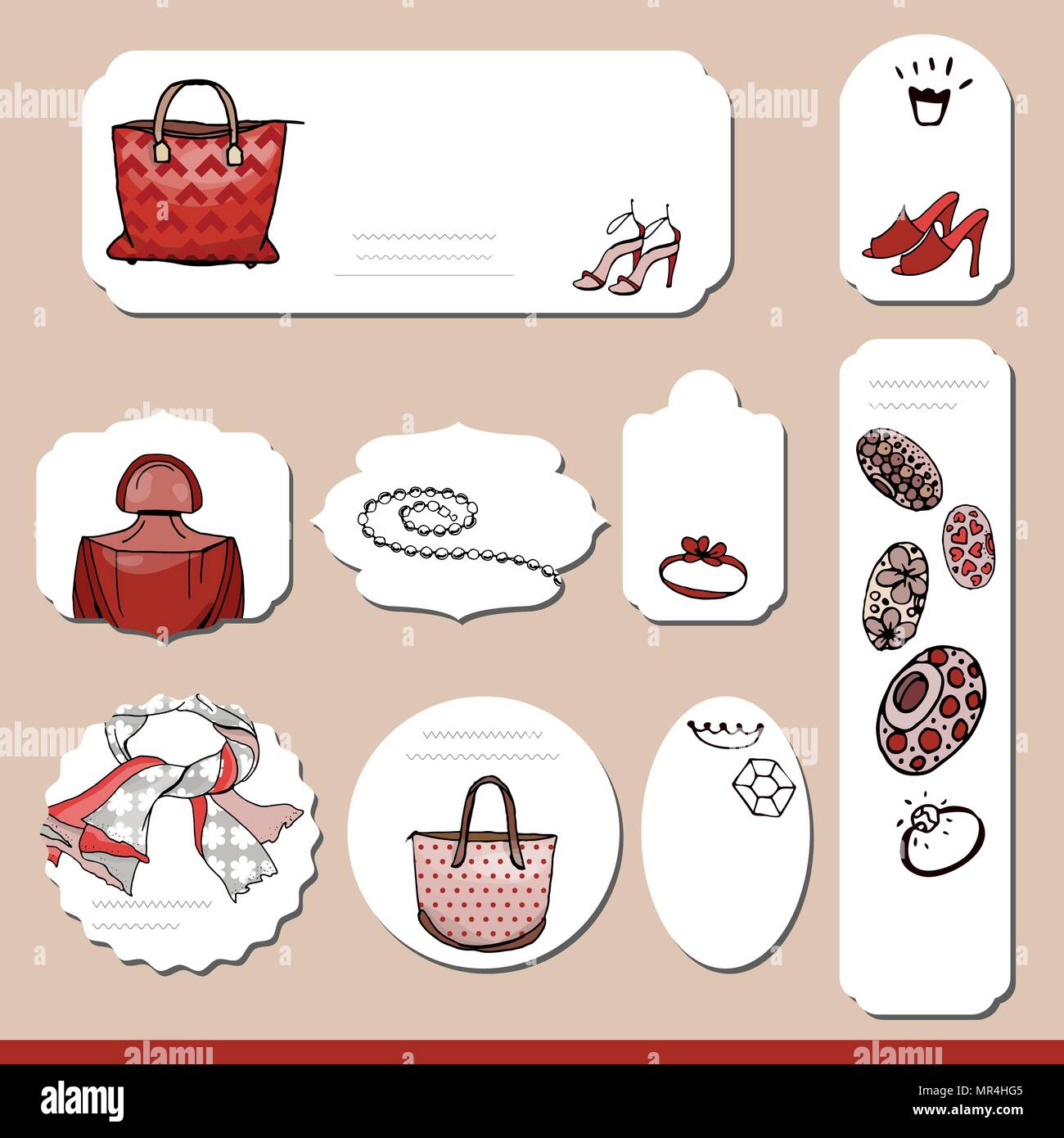 Bracelet advertisement Stock Vector Images - Alamy