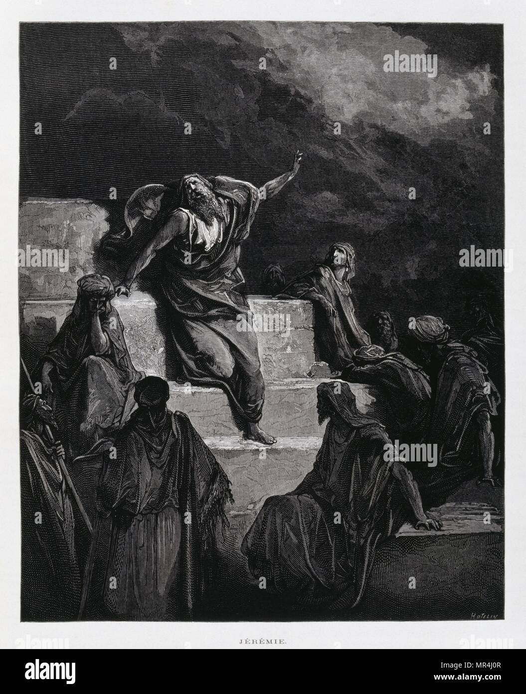 Engraving by gustave dore hi-res stock photography and images - Alamy