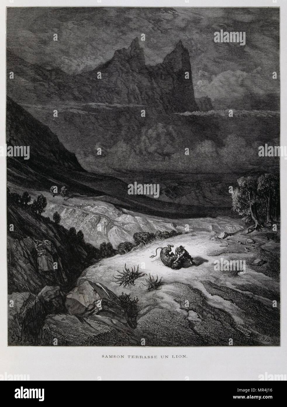 Gustave dore samson hi-res stock photography and images - Alamy