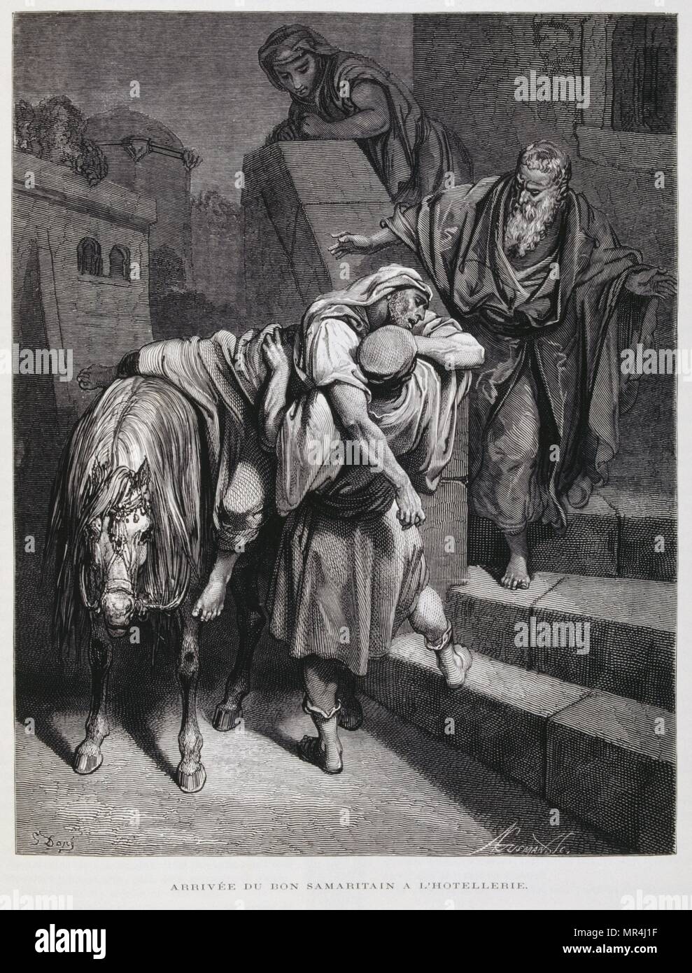 Engraving by Gustave Dore (1832-1883 Stock Photo - Alamy