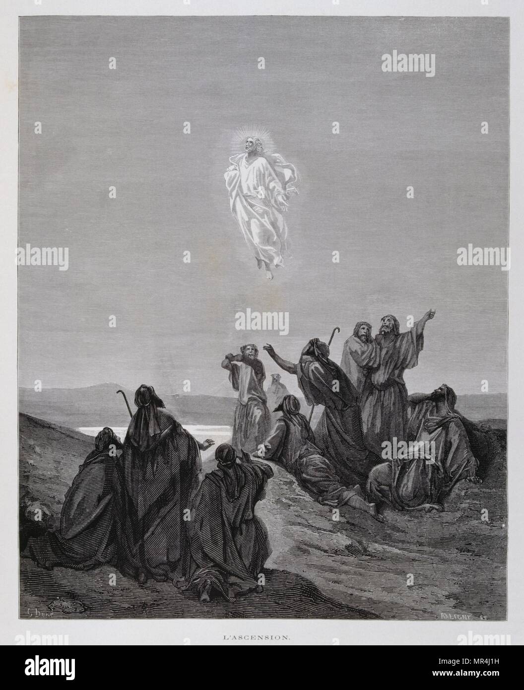 Engraving by gustave dore hi-res stock photography and images - Alamy