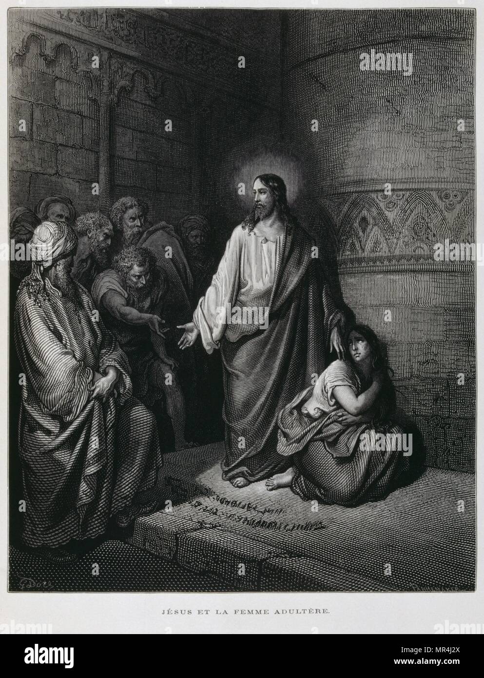 Engraving by Gustave Dore (1832-1883 Stock Photo - Alamy