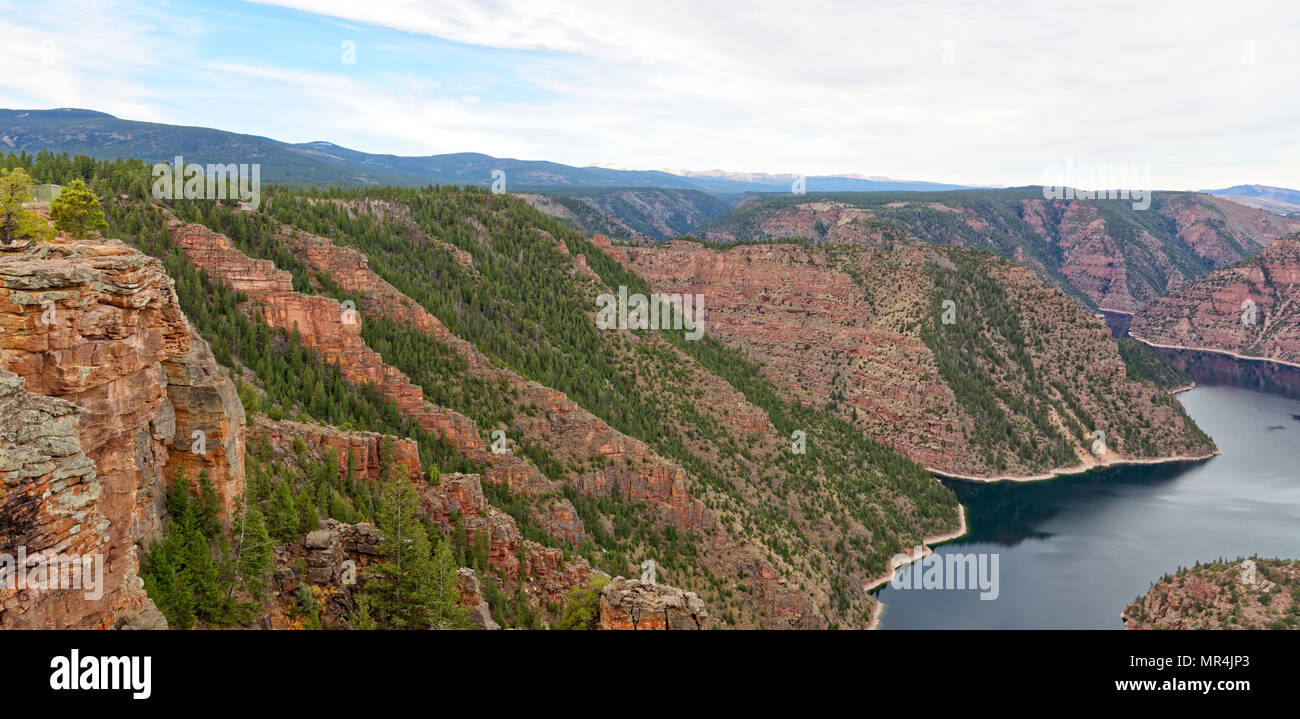 Red Canyon in Flaming Gorge National Recreation Area, Utah Stock Photo ...