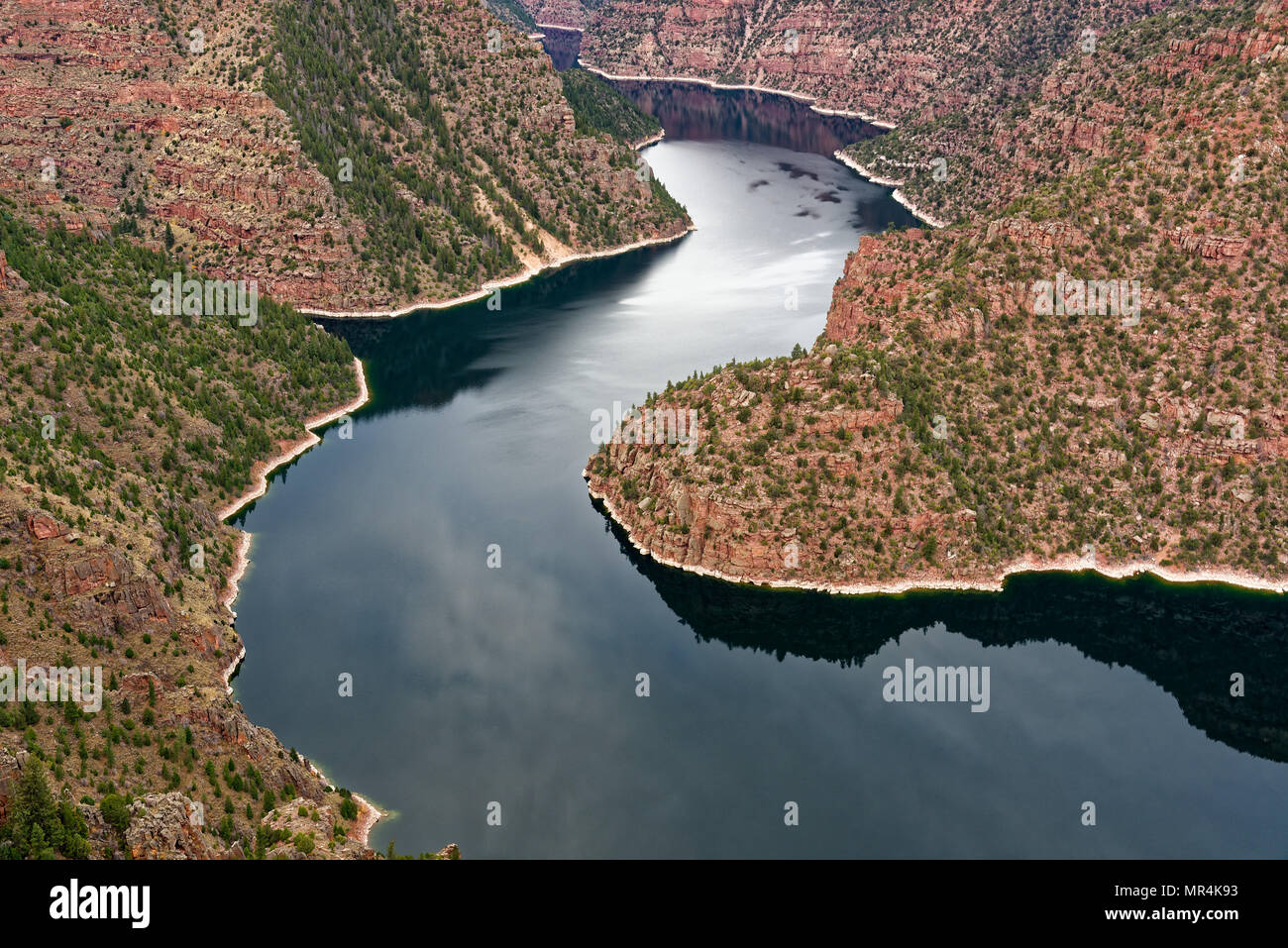 Red Canyon in Flaming Gorge National Recreation Area, Utah Stock Photo ...