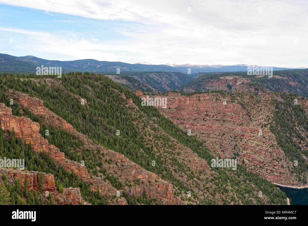 Red Canyon in Flaming Gorge National Recreation Area, Utah Stock Photo ...