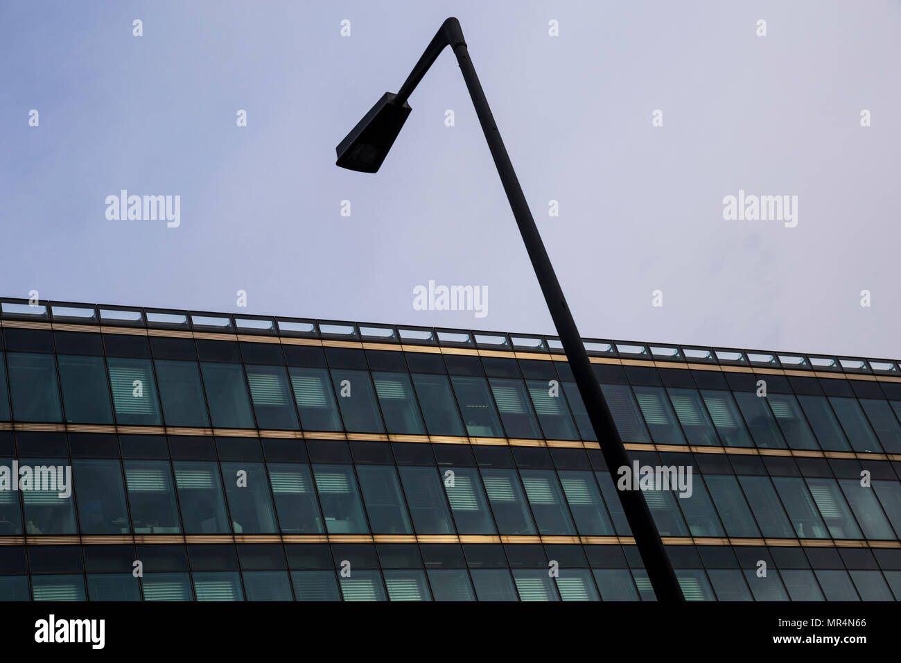 Office building and streetlight in Berlin, Germany Stock Photo - Alamy