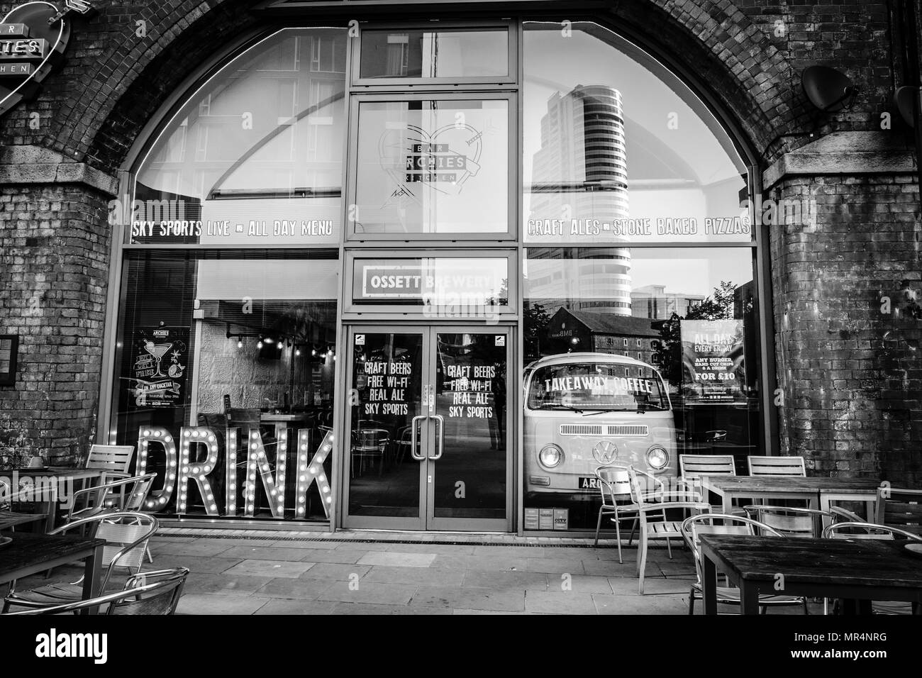 Archie's - Bar & Kitchen, Granary Wharf, Leeds Stock Photo - Alamy