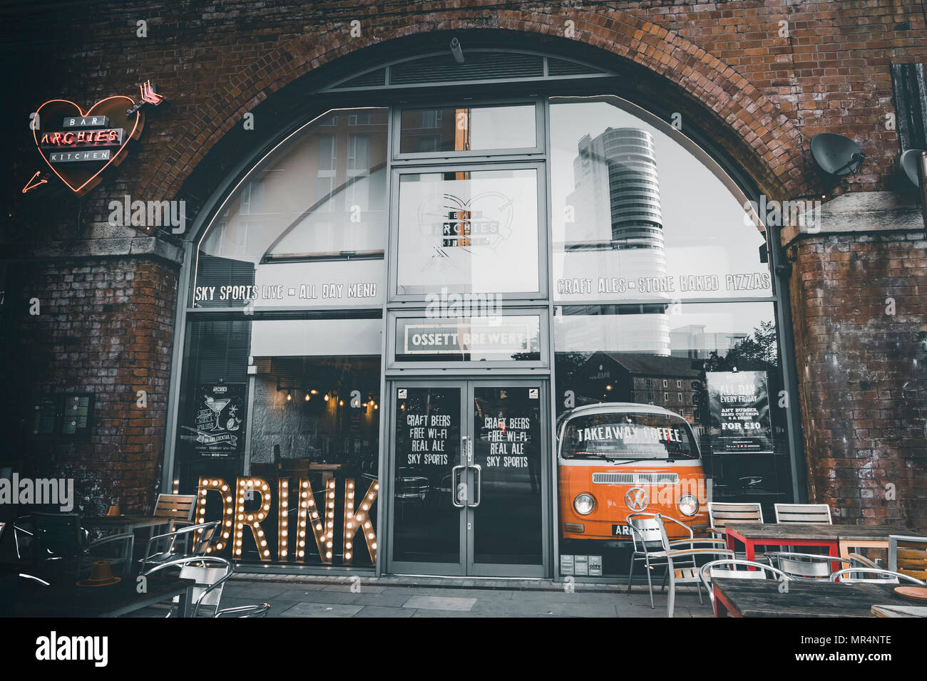 Archie's - Bar & Kitchen, Granary Wharf, Leeds Stock Photo - Alamy