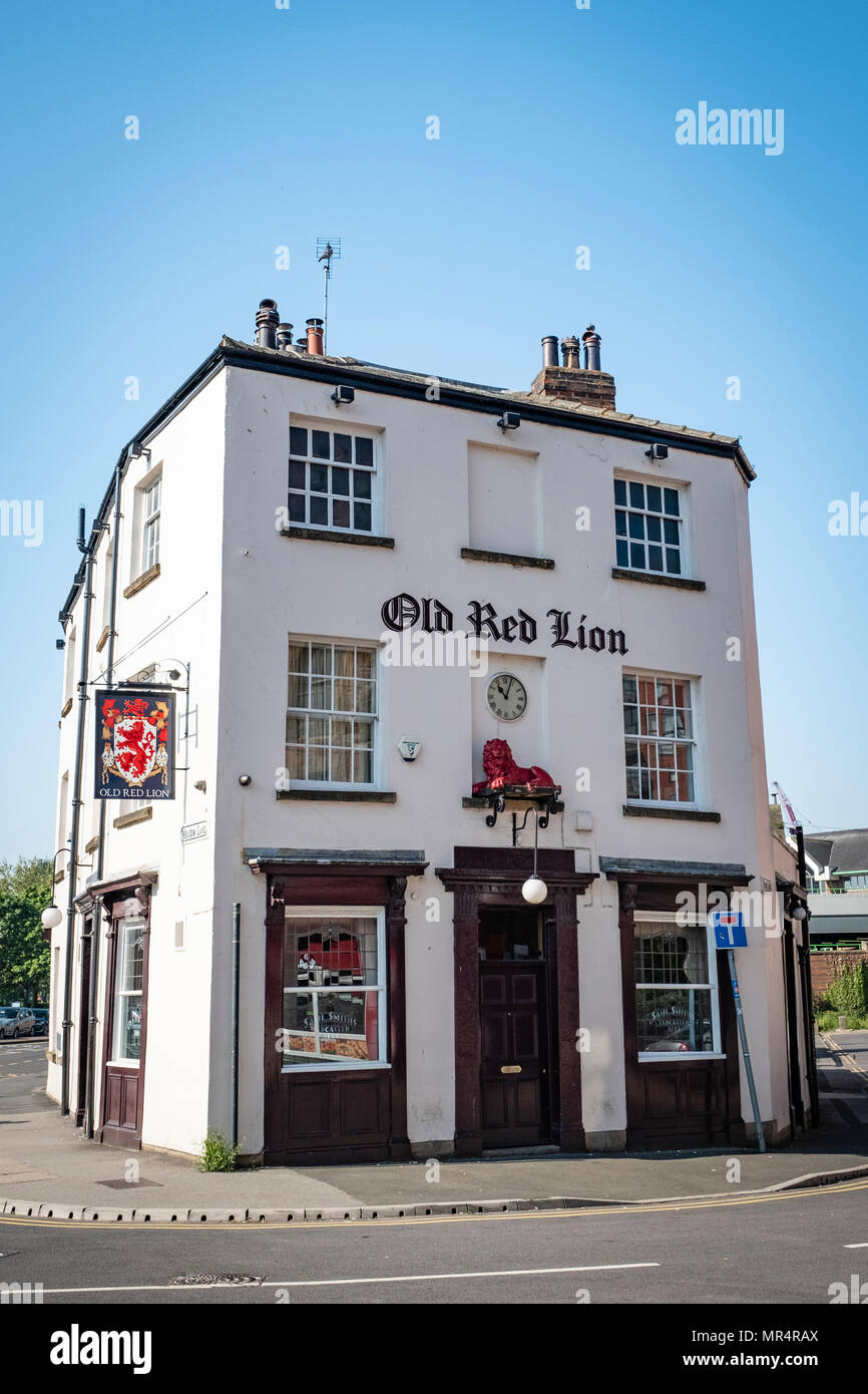The Old Red Lion Pub, Meadow Lane, Leeds, West Yorkshire, UK Stock ...