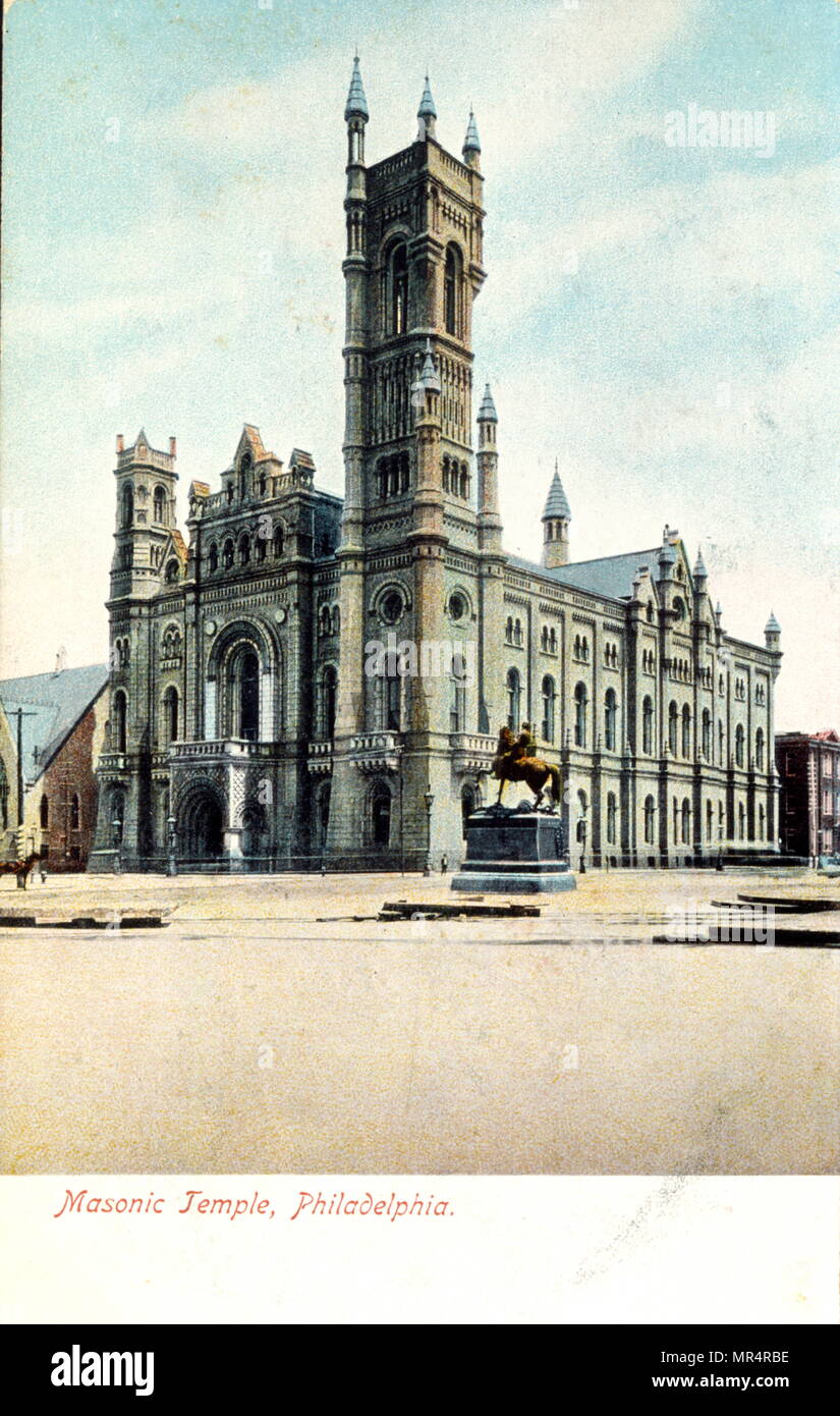 Masonic temple philadelphia hi-res stock photography and images - Alamy