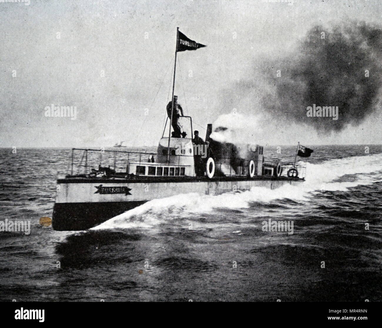 Turbinia first steam turbine powered ship hi-res stock photography and ...