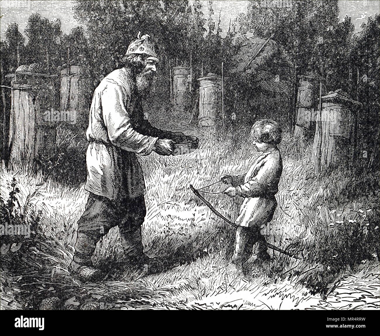 Historical beekeeper hi-res stock photography and images - Alamy