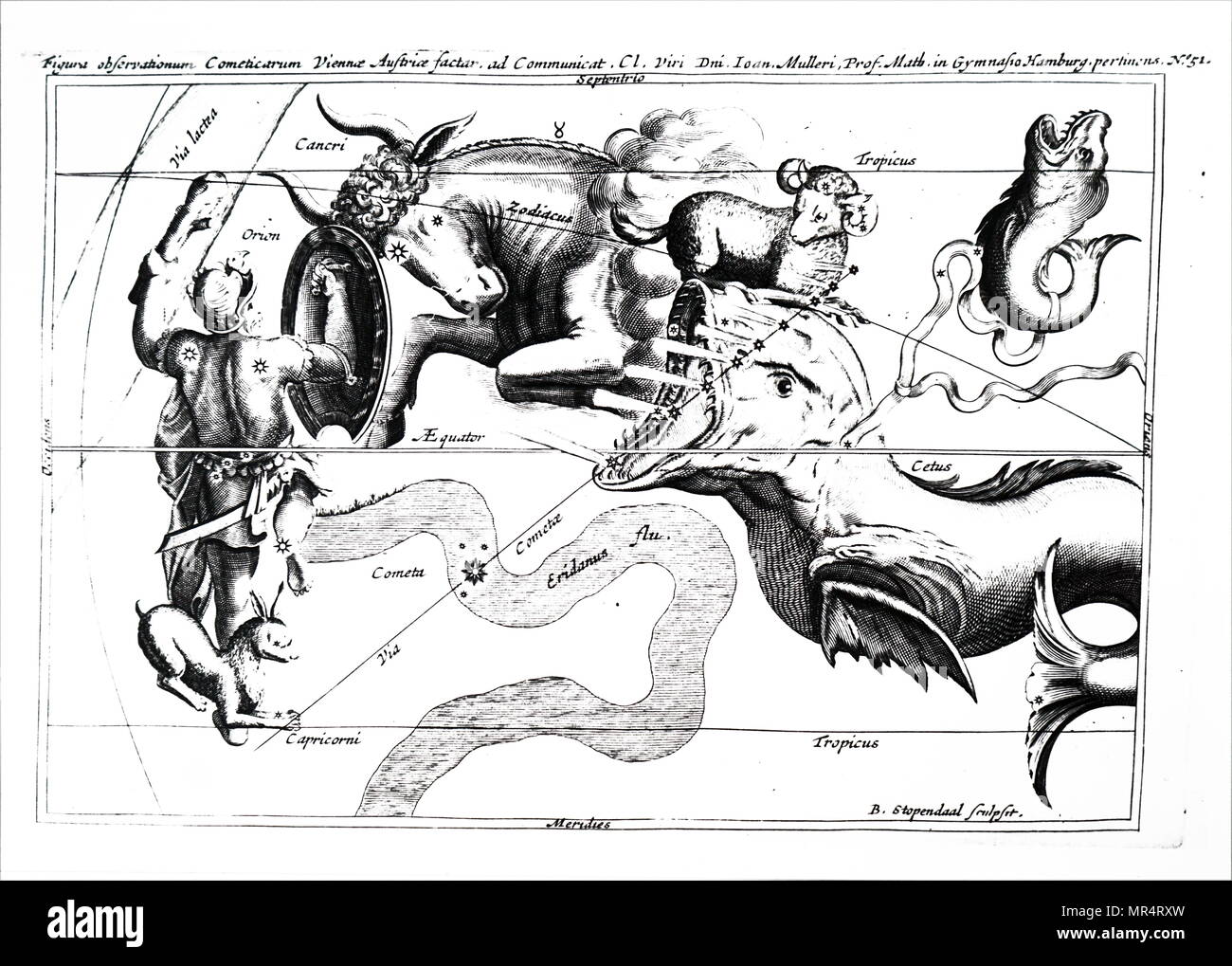 Johannes hevelius constellation hi-res stock photography and images - Alamy