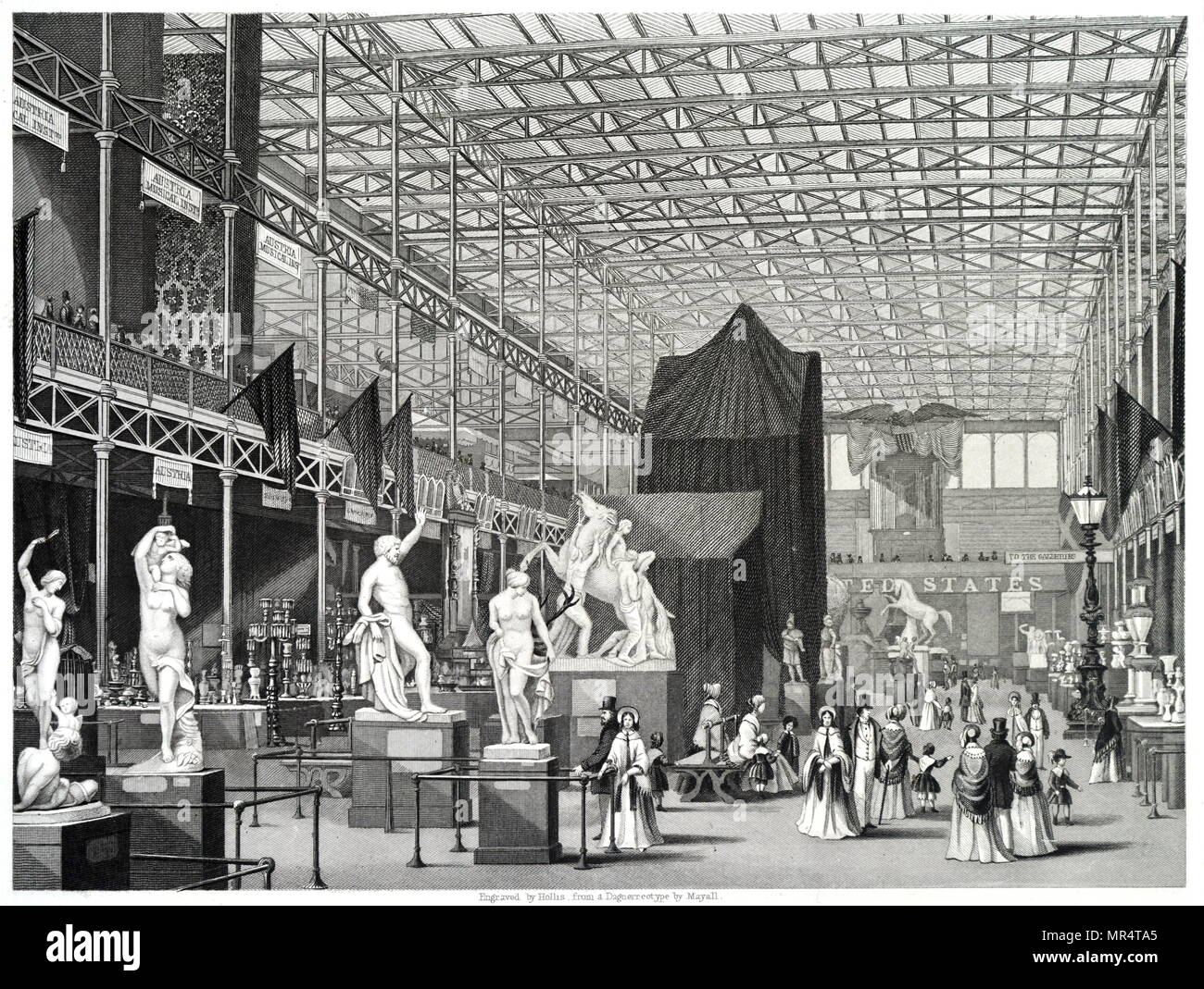 Crystal palace great exhibition statue hi-res stock photography and ...