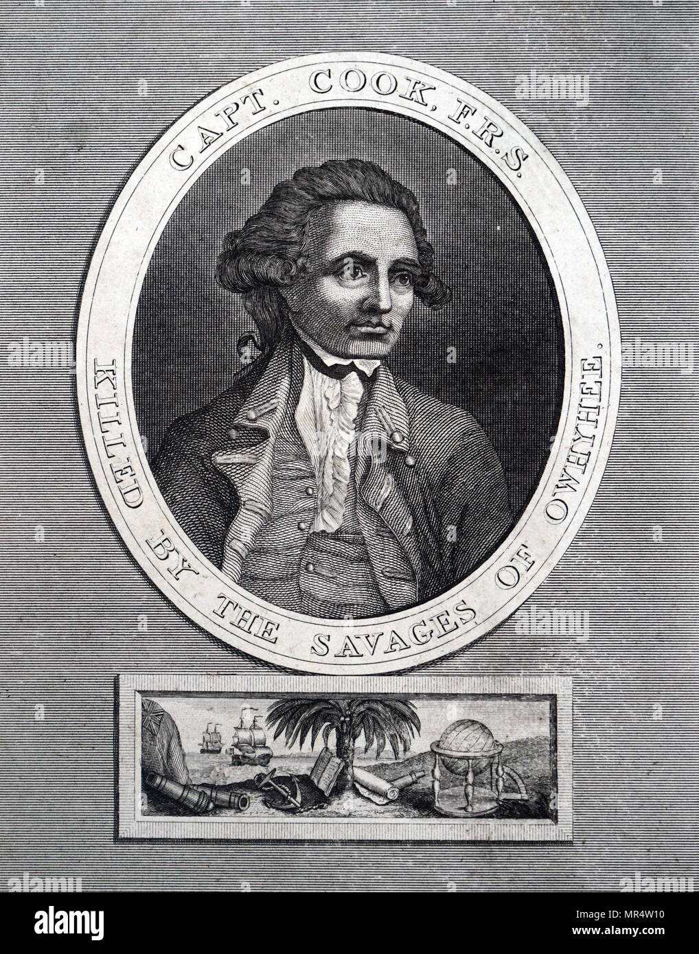 Captain james cook engraving hi-res stock photography and images - Alamy