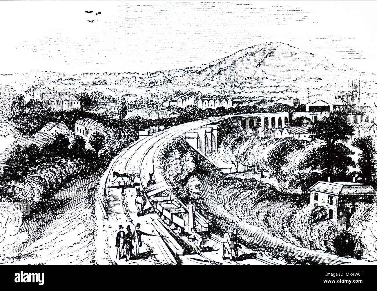 Railway embankment construction hi-res stock photography and images - Alamy