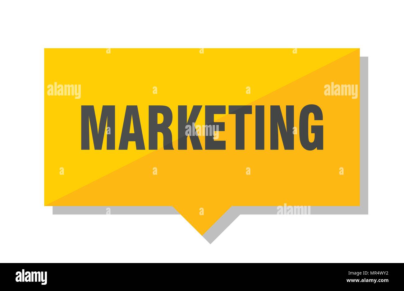 marketing yellow square price tag Stock Vector Image & Art - Alamy