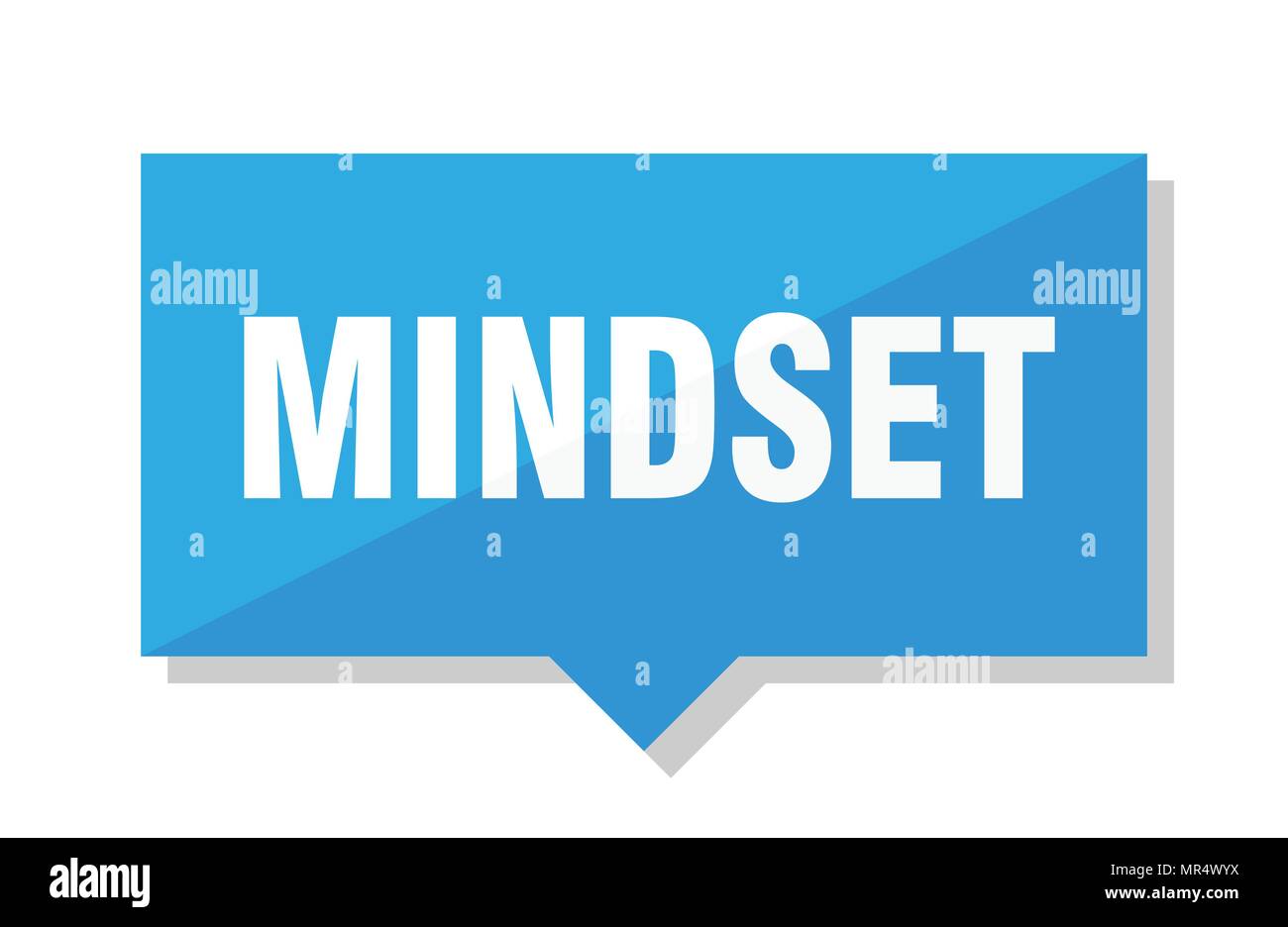 mindset blue square price tag Stock Vector Image & Art - Alamy
