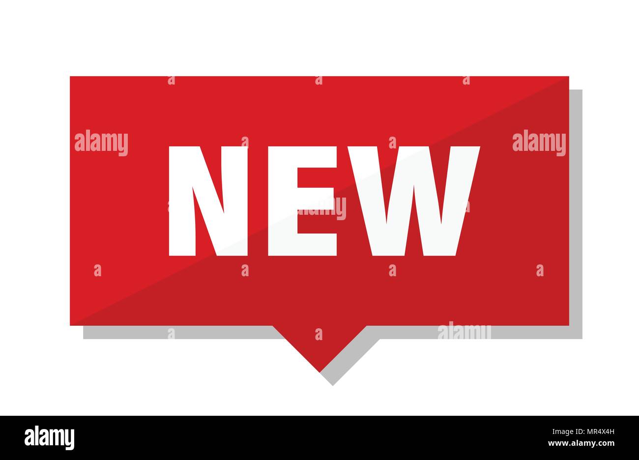 new red square price tag Stock Vector Image & Art - Alamy