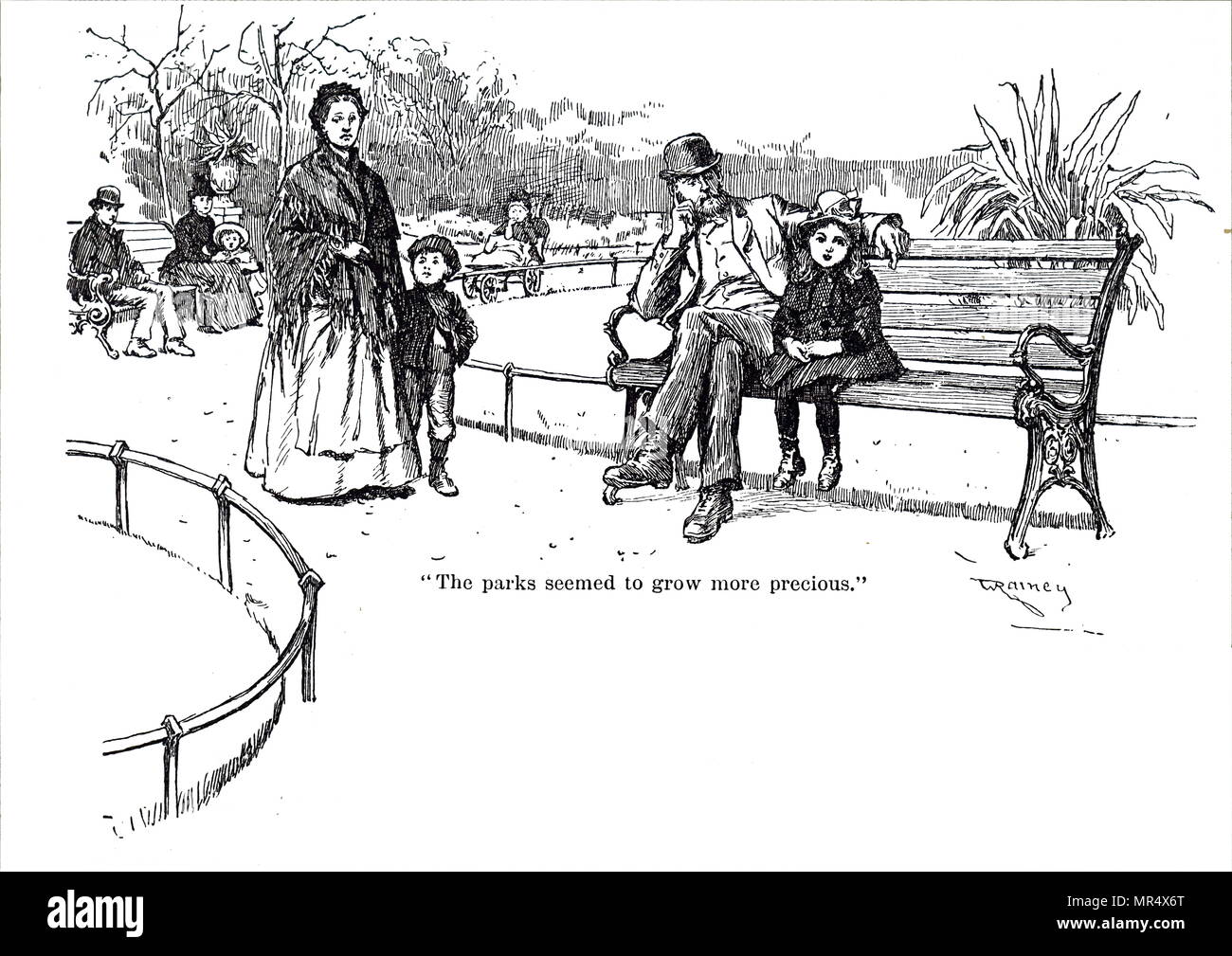 How To Draw A Park Scene