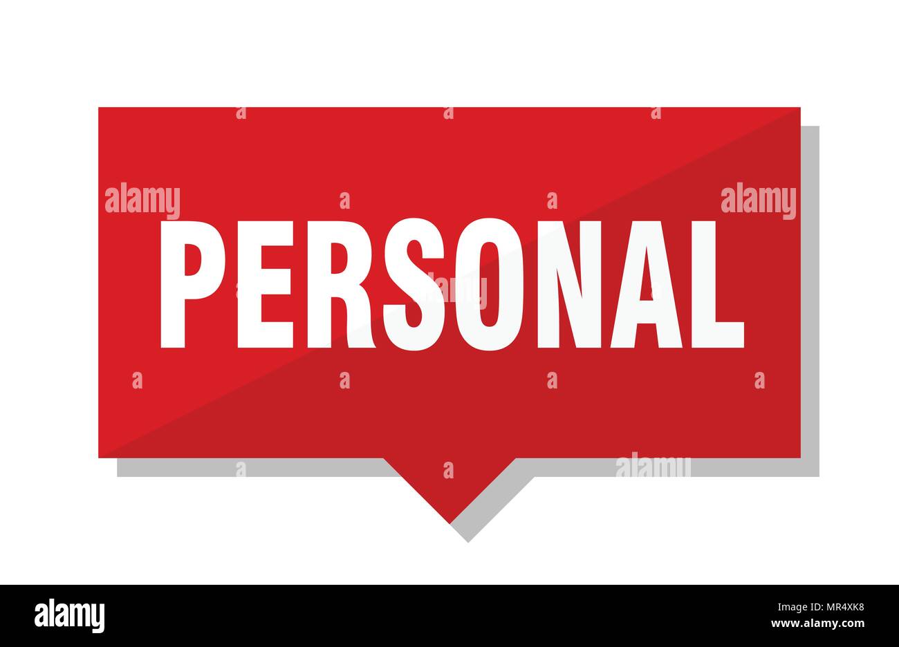 personal red square price tag Stock Vector Image & Art - Alamy