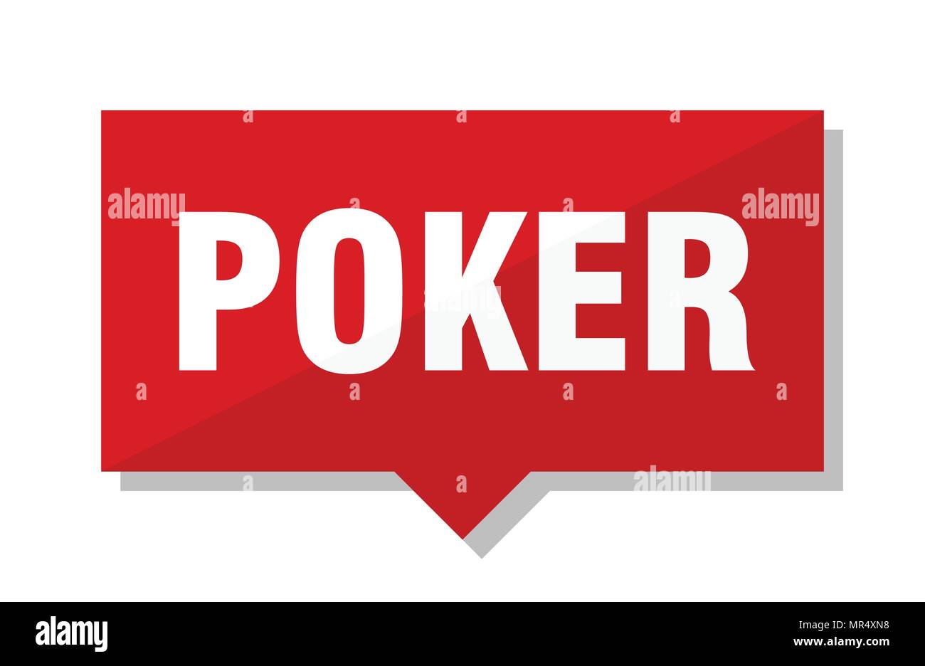 poker red square price tag Stock Vector Image & Art - Alamy