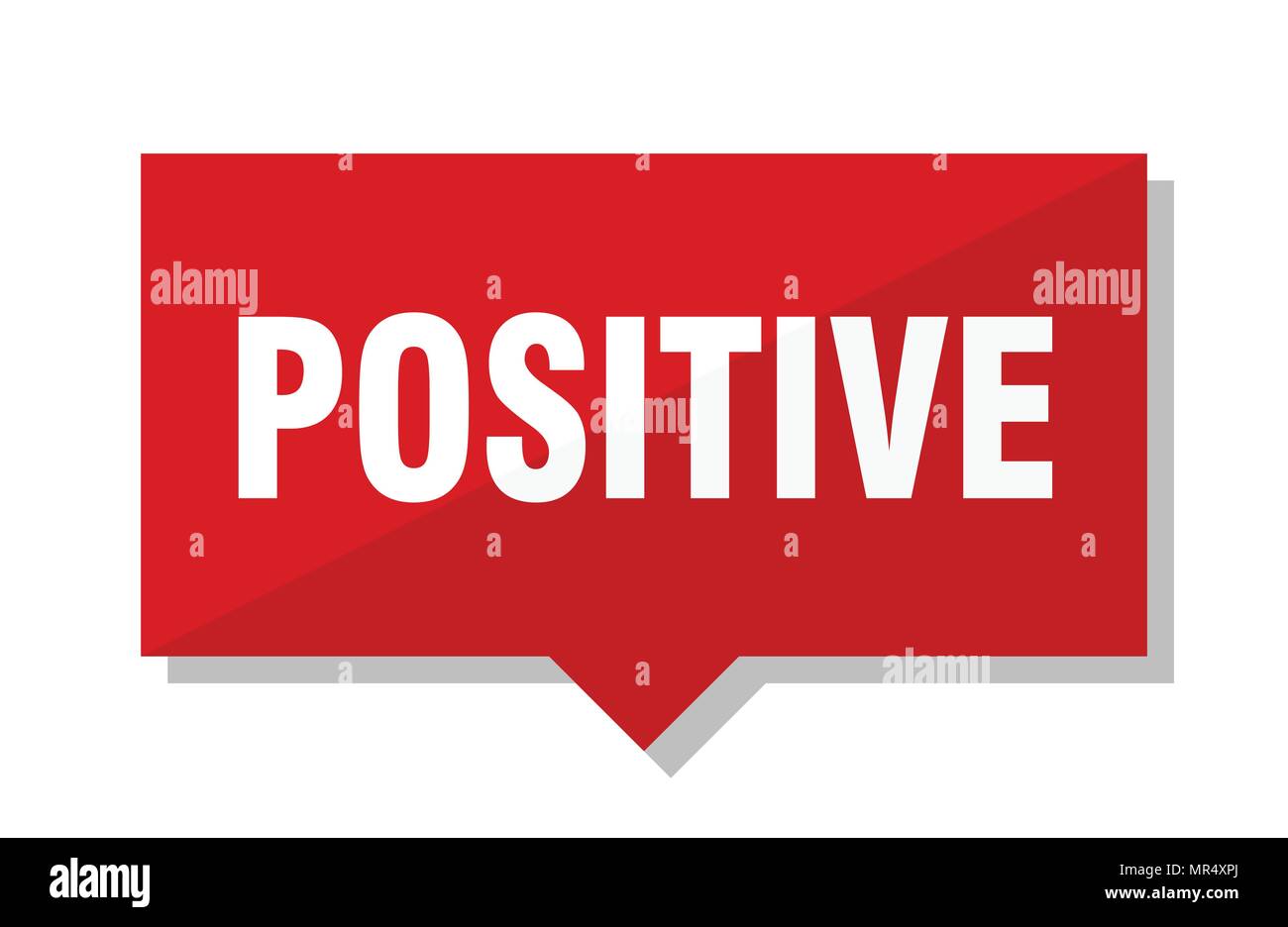 positive red square price tag Stock Vector Image & Art - Alamy