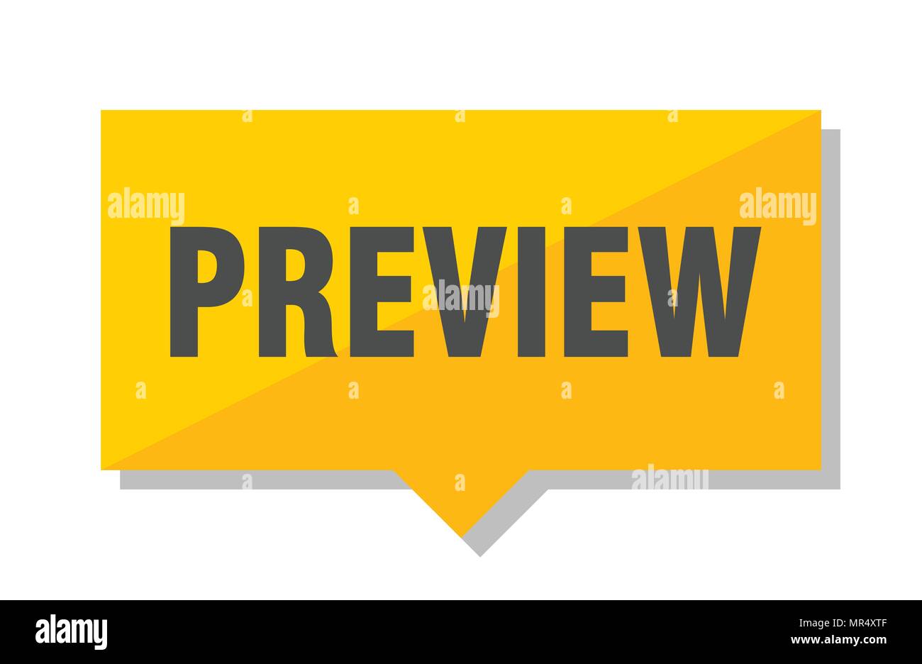 preview yellow square price tag Stock Vector Image & Art - Alamy
