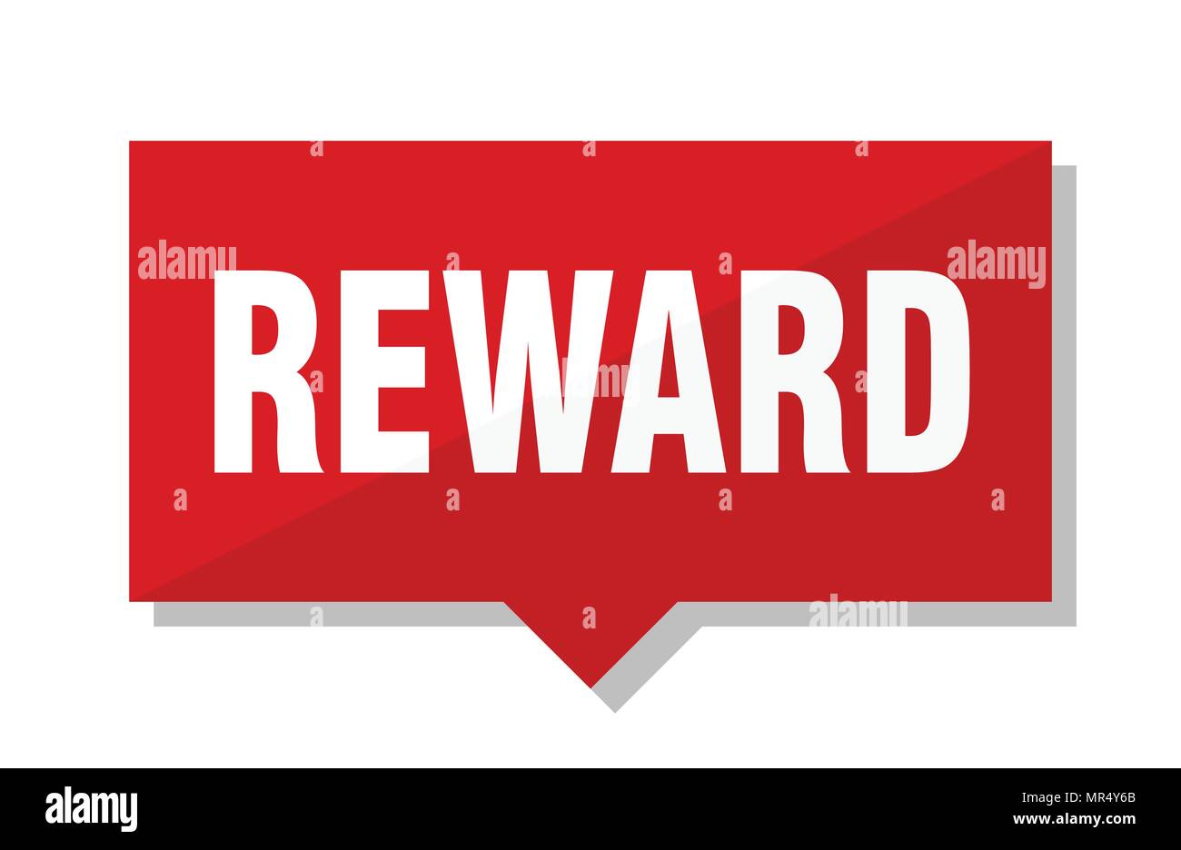reward red square price tag Stock Vector Image & Art - Alamy