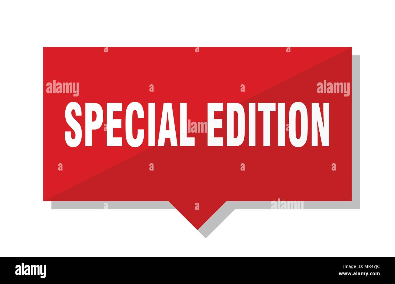 special edition red square price tag Stock Vector Image & Art - Alamy