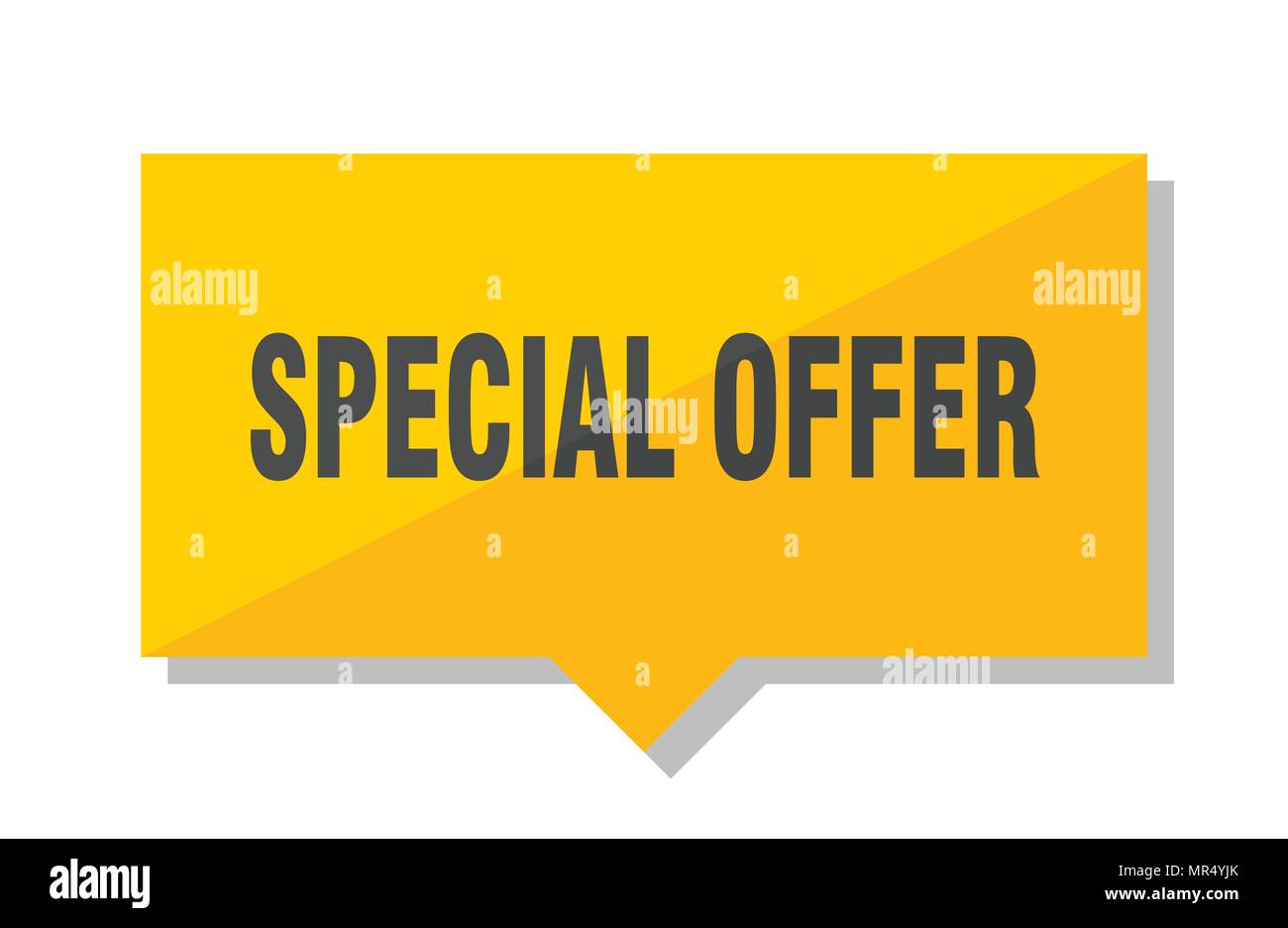 special offer yellow square price tag Stock Vector Image & Art - Alamy