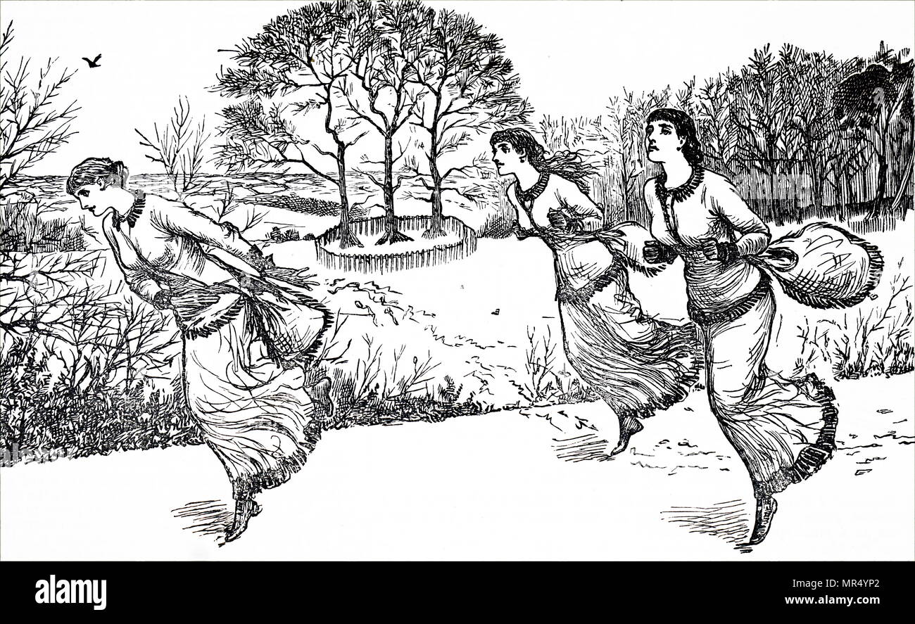 Cartoon Chasing Paper