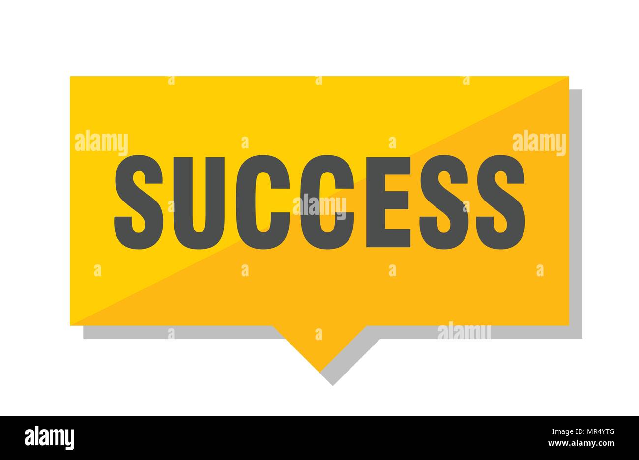 success yellow square price tag Stock Vector Image & Art - Alamy