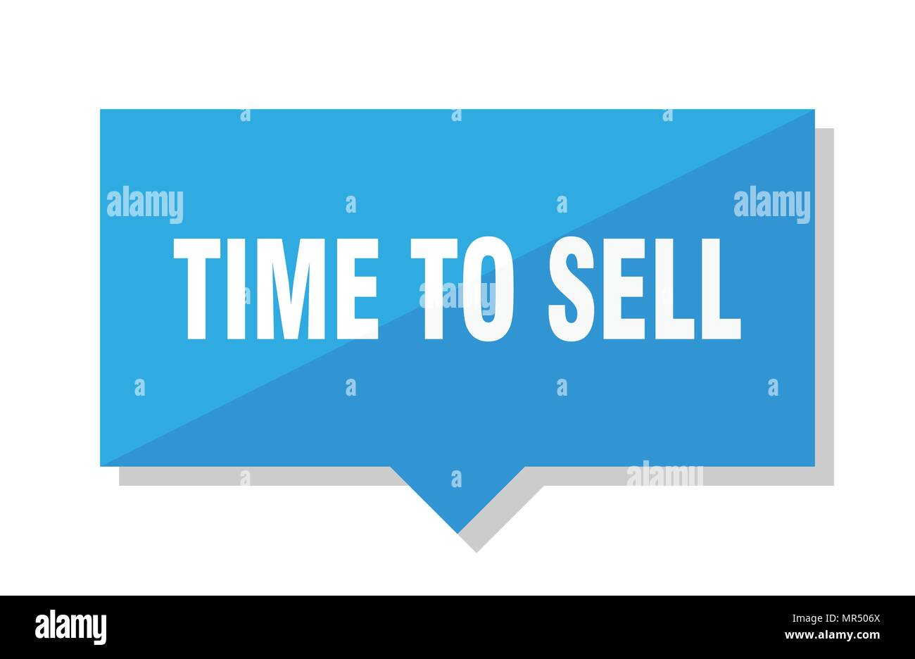 time to sell blue square price tag Stock Vector Image & Art - Alamy