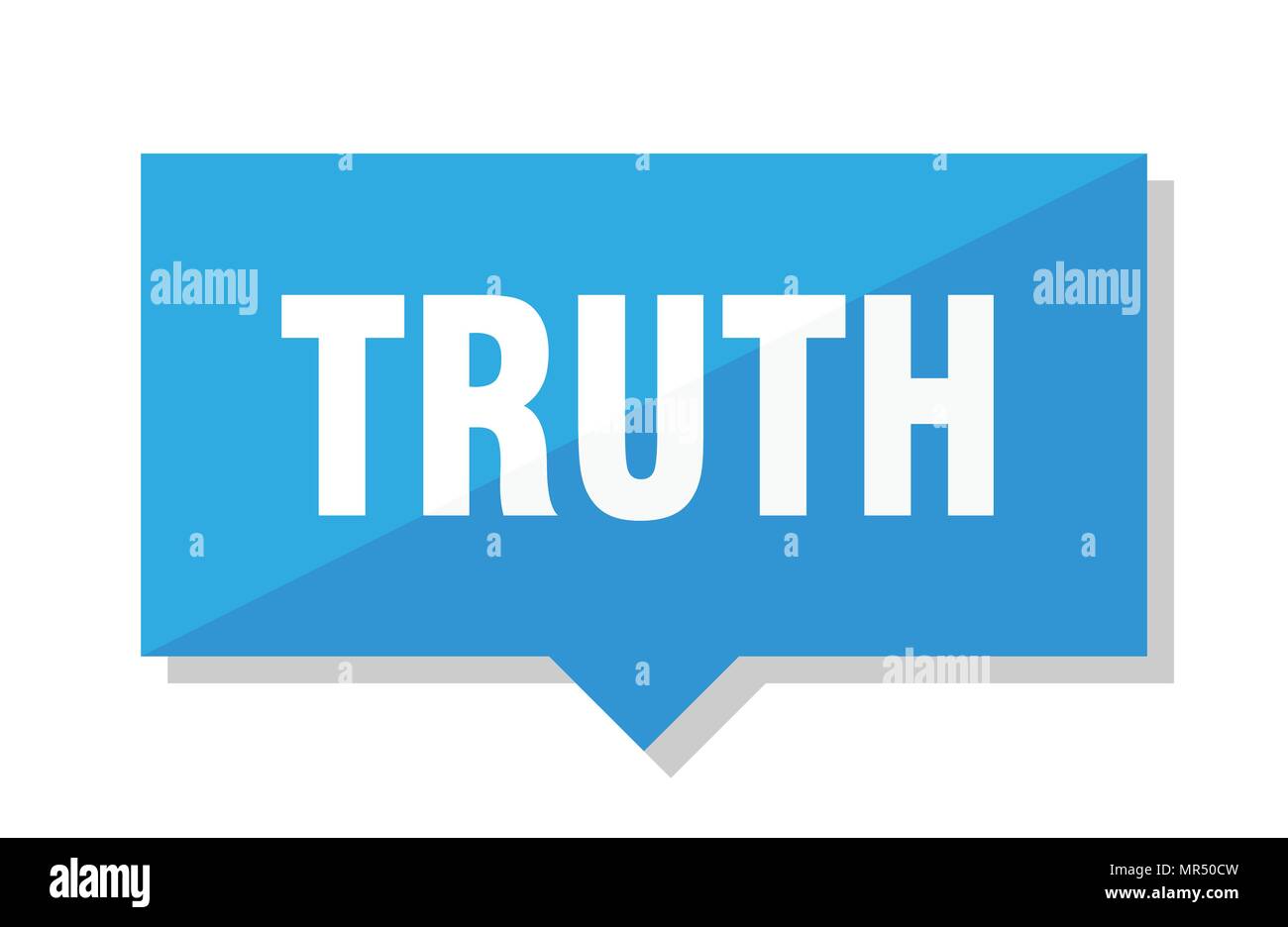 truth blue square price tag Stock Vector Image & Art - Alamy