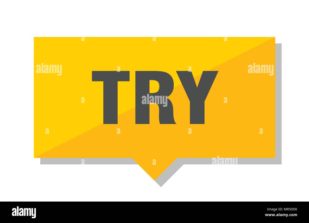 Cut and try Stock Vector Images - Alamy