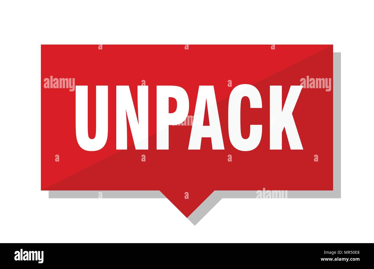Red unpack Stock Vector Images - Alamy