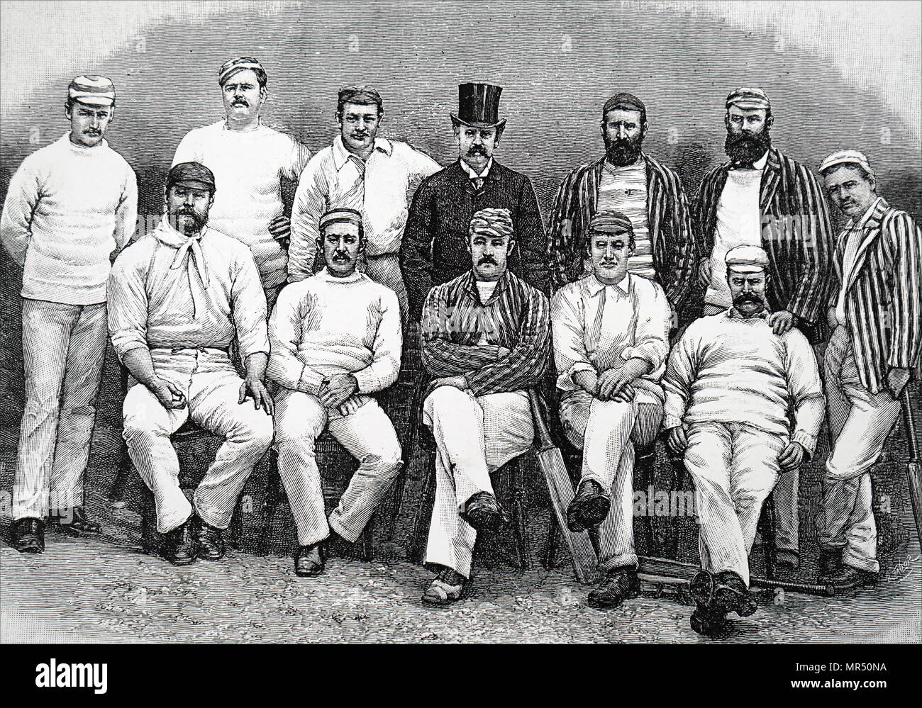 Cricket australia 19th century hi-res stock photography and images - Alamy