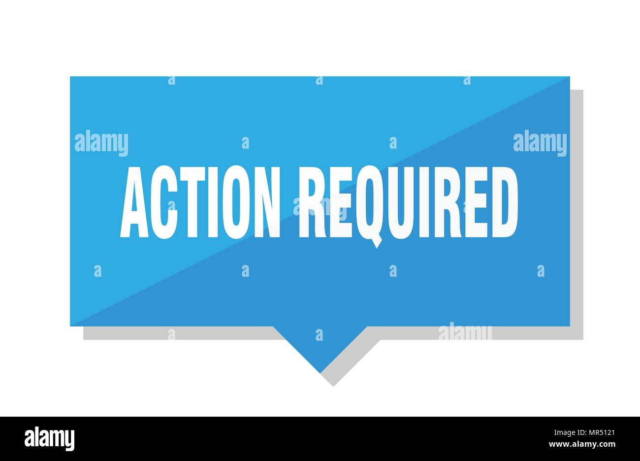 action required blue square price tag Stock Vector Image & Art - Alamy