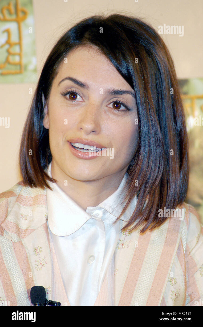 Penelope Cruz during the Press conference for the Sabera Foundation ...
