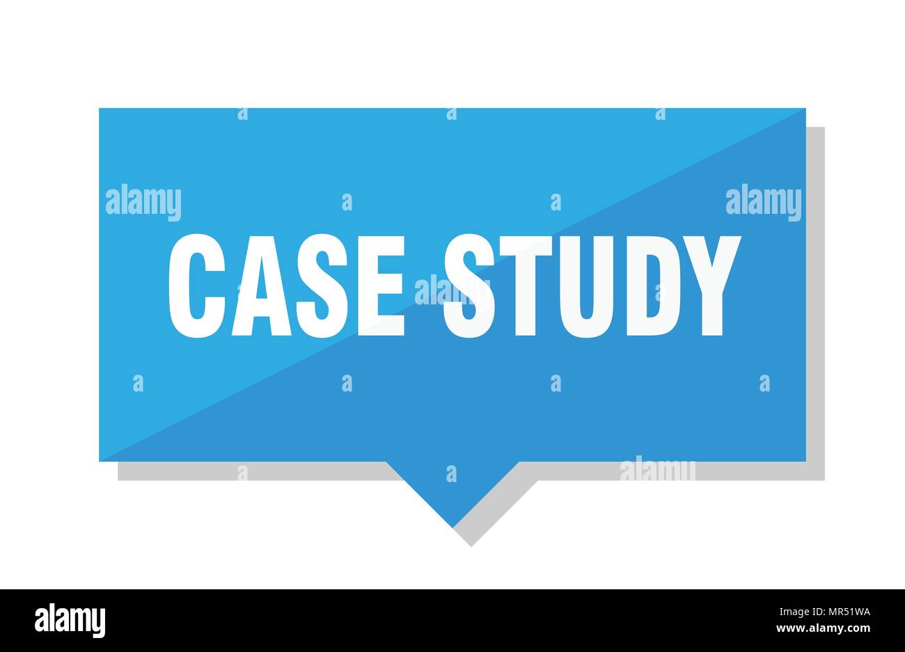 case study blue square price tag Stock Vector Image & Art - Alamy