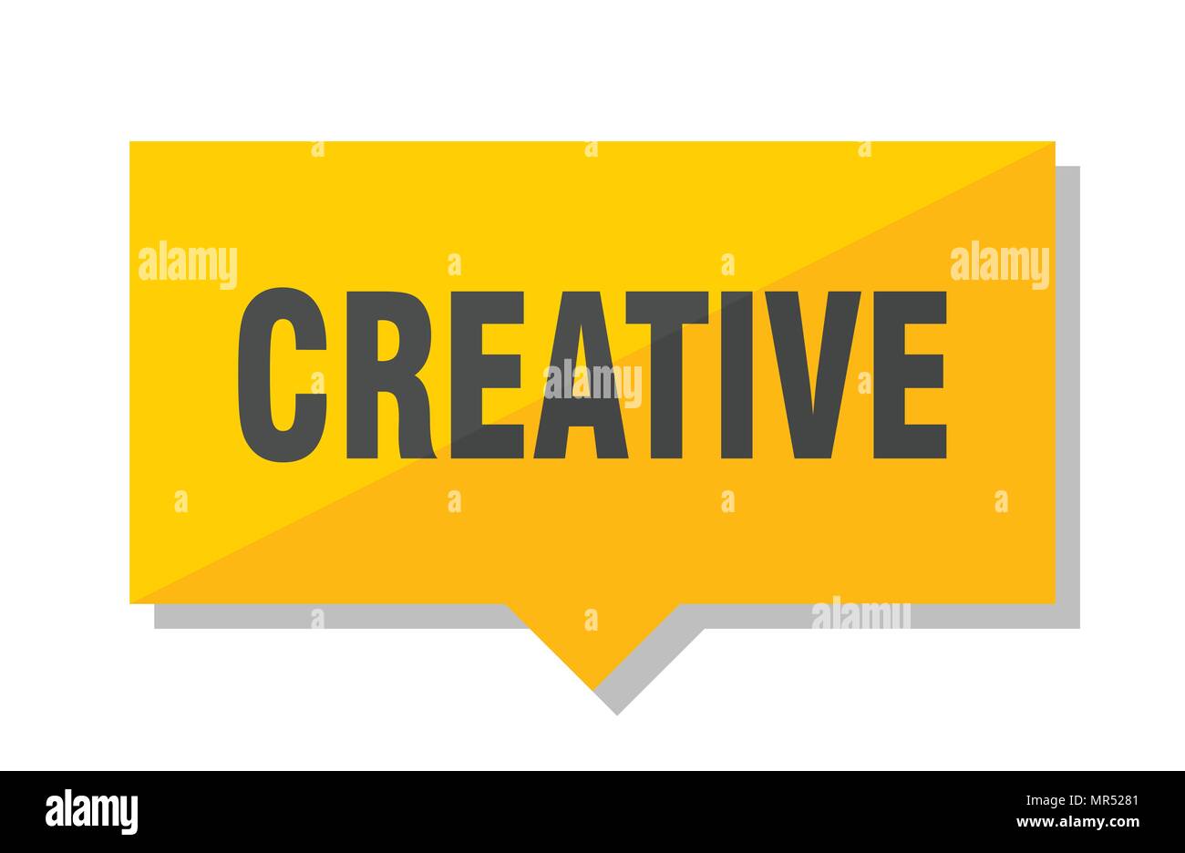 creative yellow square price tag Stock Vector Image & Art - Alamy
