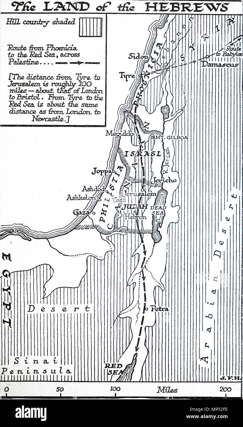 19th century middle east map hi-res stock photography and images - Alamy
