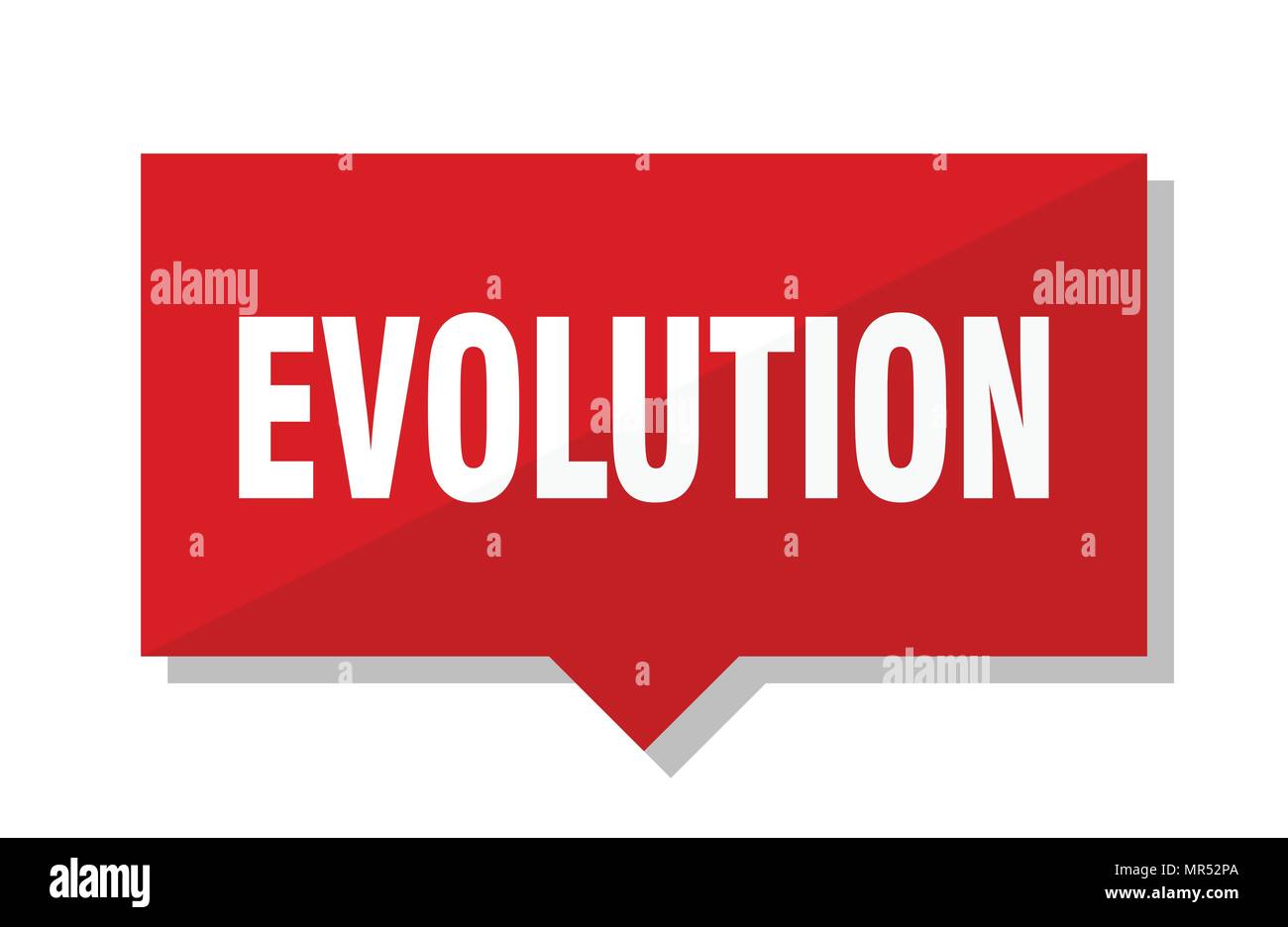 evolution red square price tag Stock Vector Image & Art - Alamy