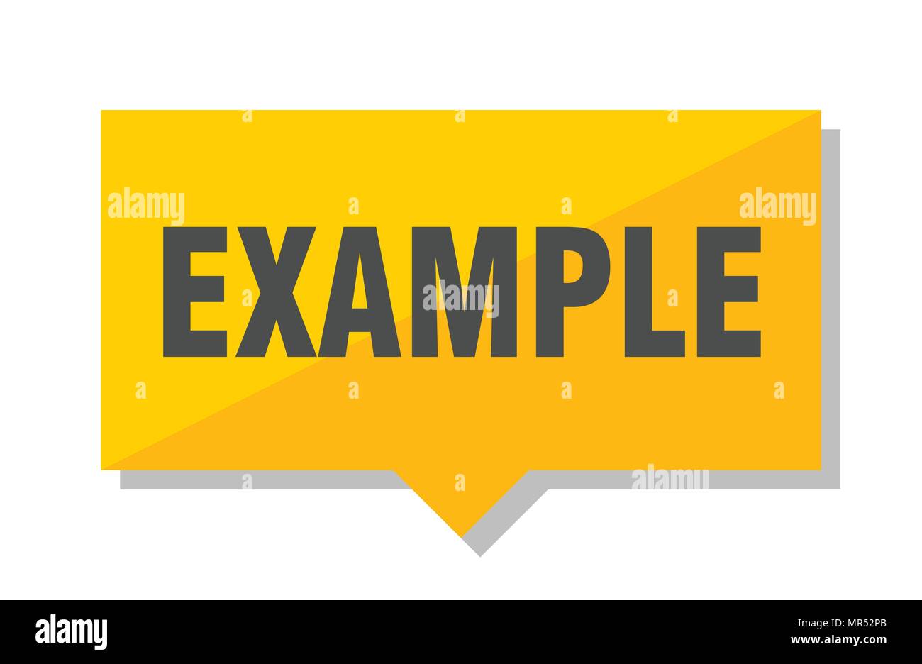 example yellow square price tag Stock Vector Image & Art - Alamy