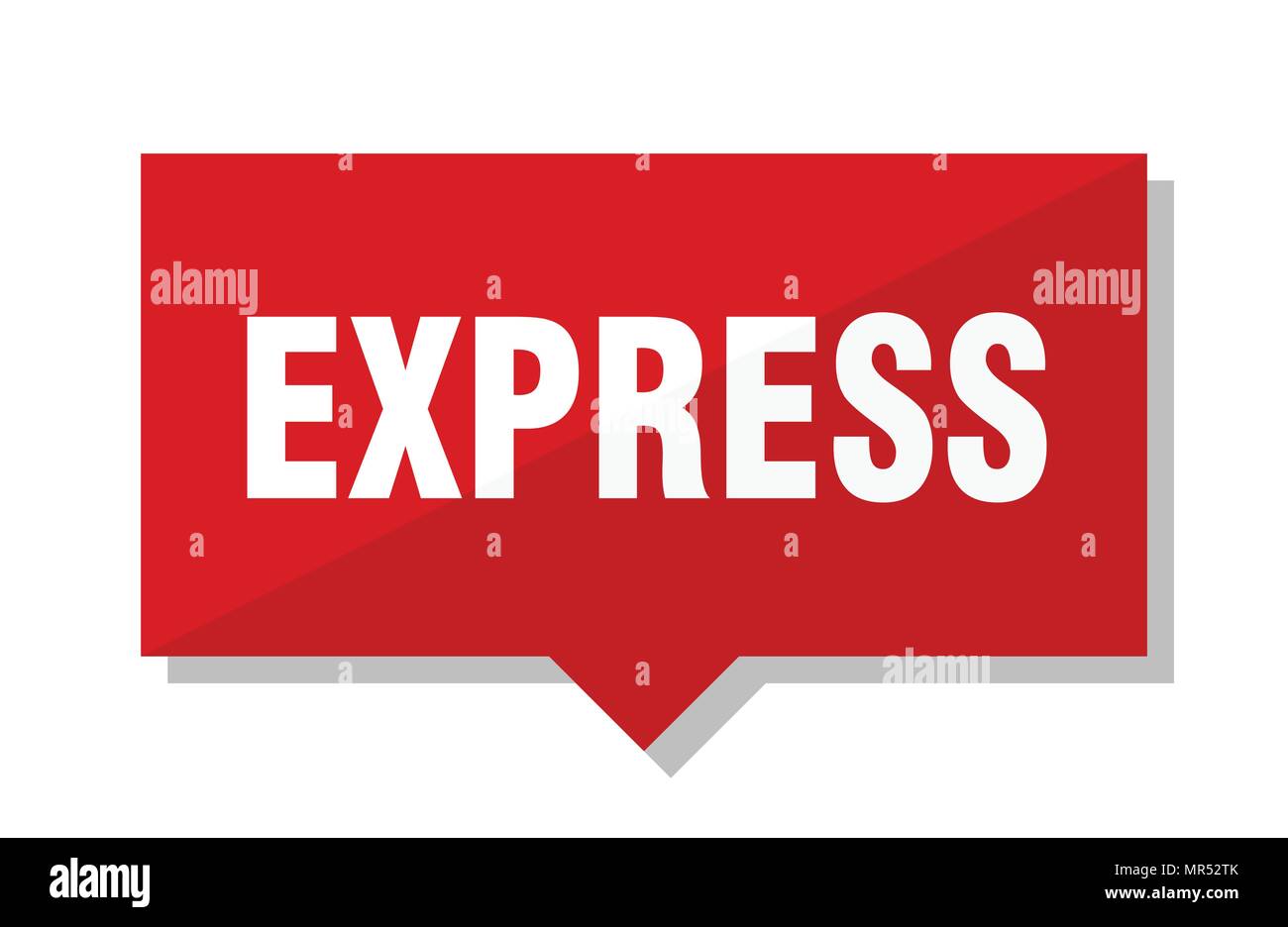 express red square price tag Stock Vector Image & Art - Alamy