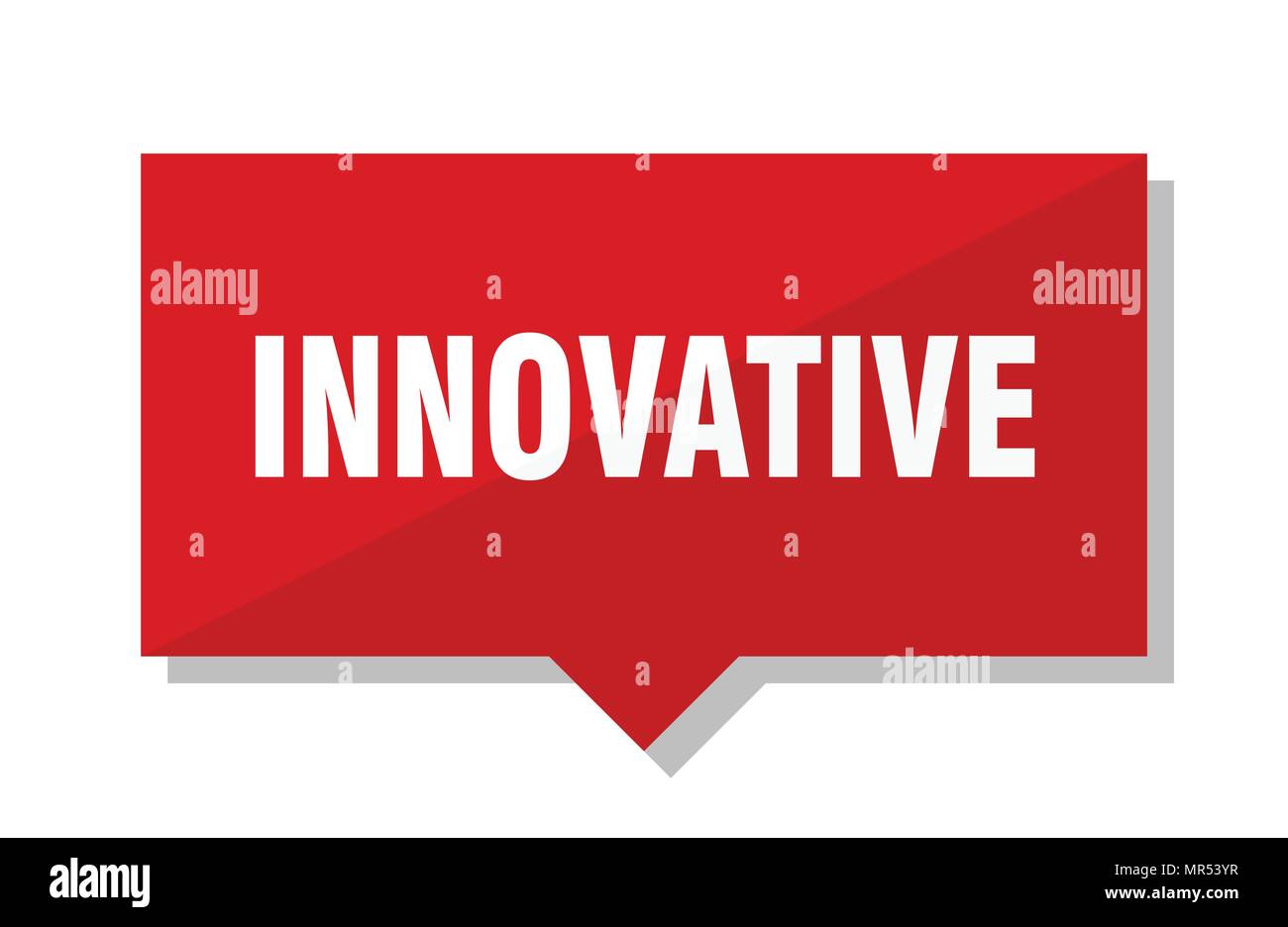 innovative red square price tag Stock Vector Image & Art - Alamy