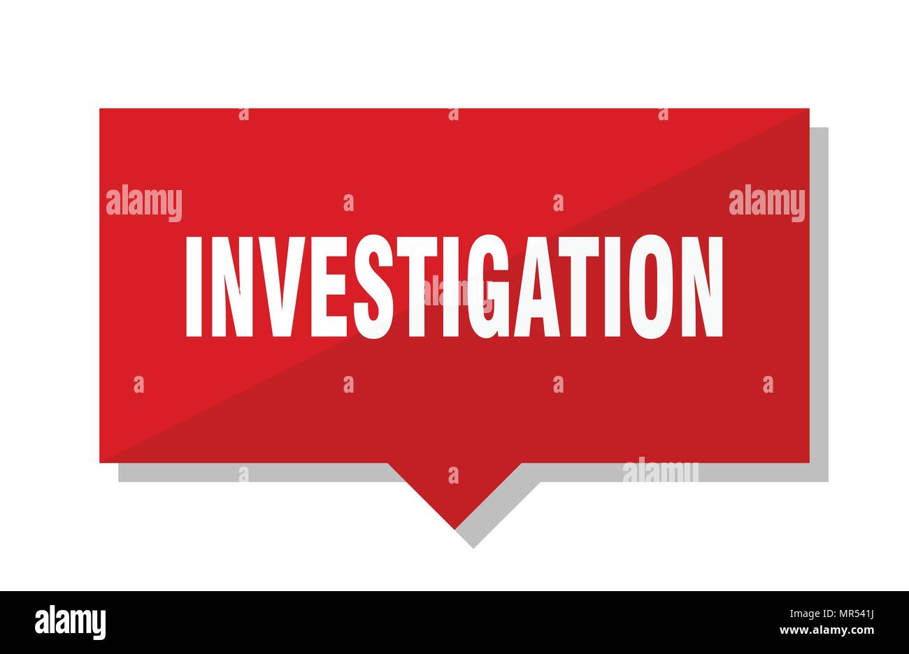 investigation red square price tag Stock Vector Image & Art - Alamy