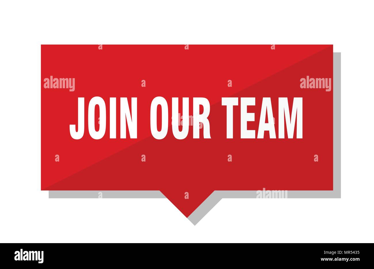 join our team red square price tag Stock Vector Image & Art - Alamy