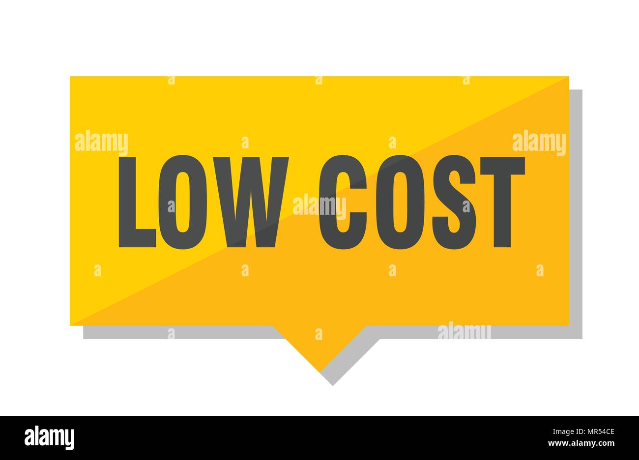 low cost yellow square price tag Stock Vector Image & Art - Alamy